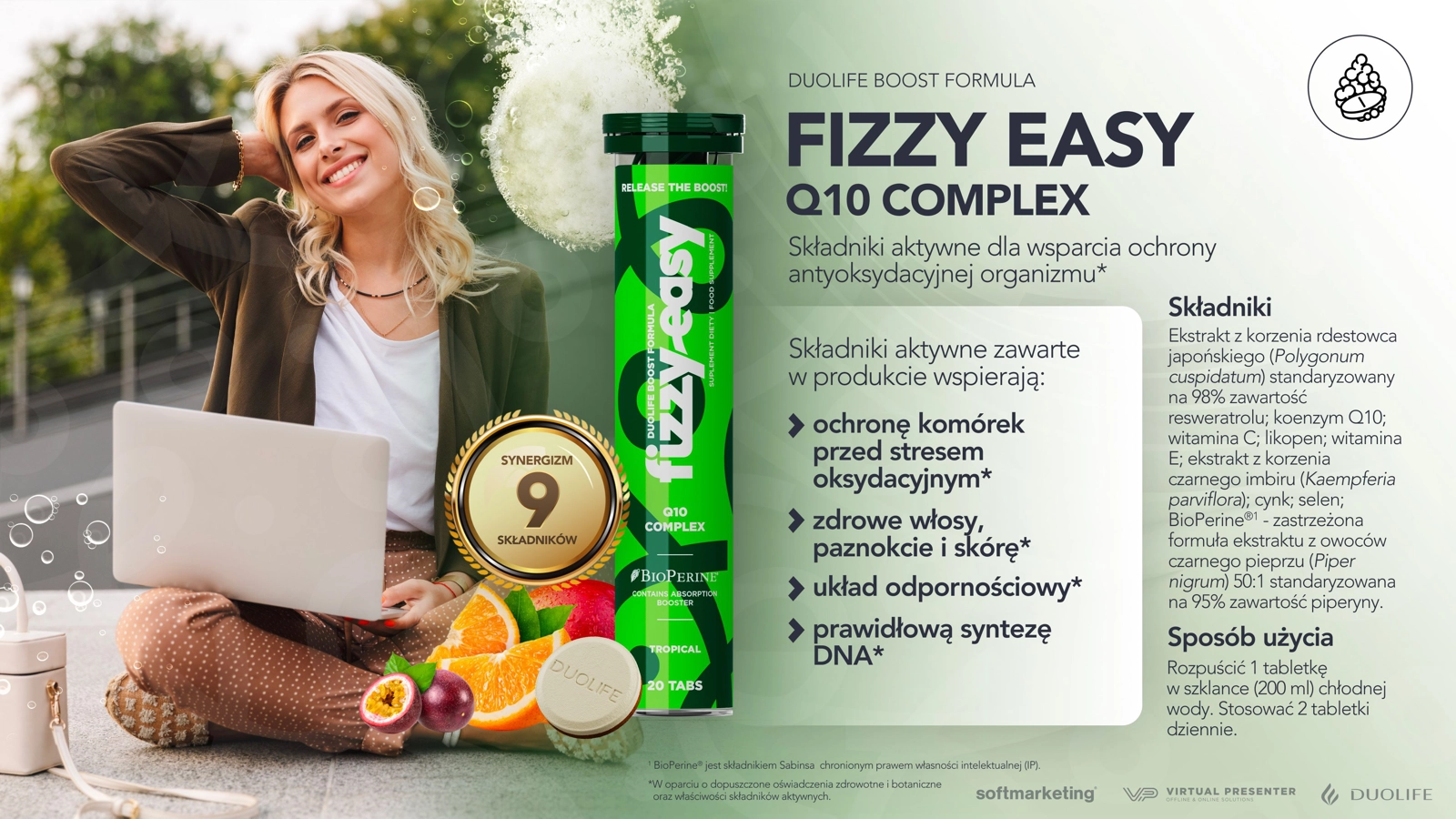 Fizzy Easy Q10 Complex-pl
