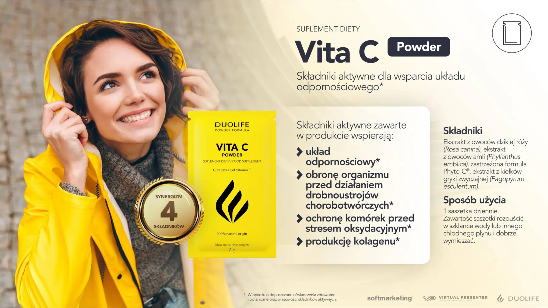 DuoLife Vita C Powder 15 x 7g